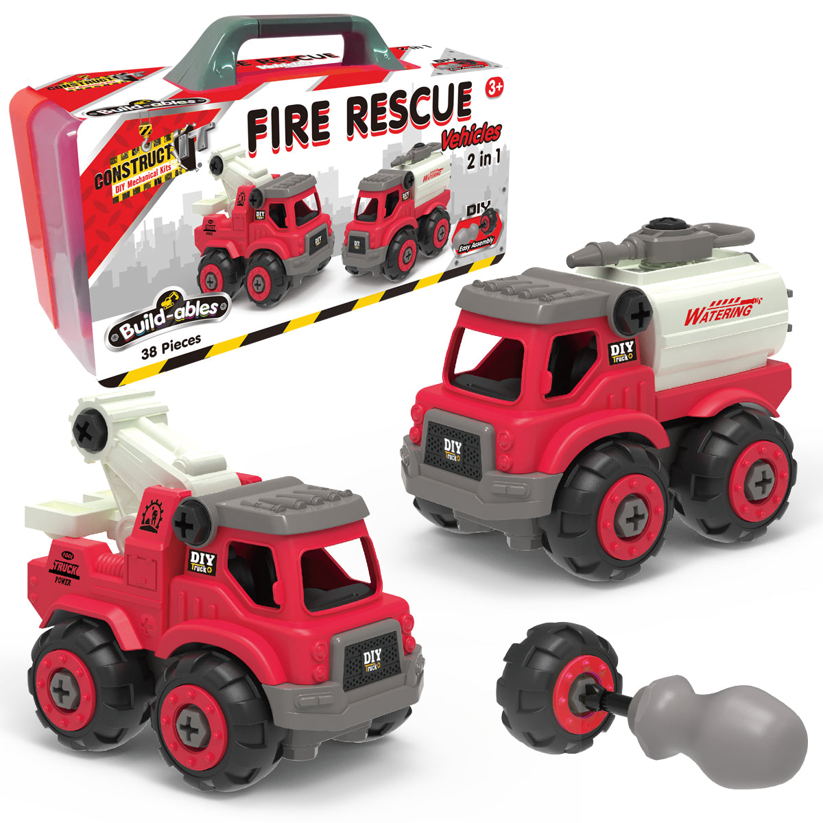 Construct It - Buildables - Fire Rescue Set – Constructittoys