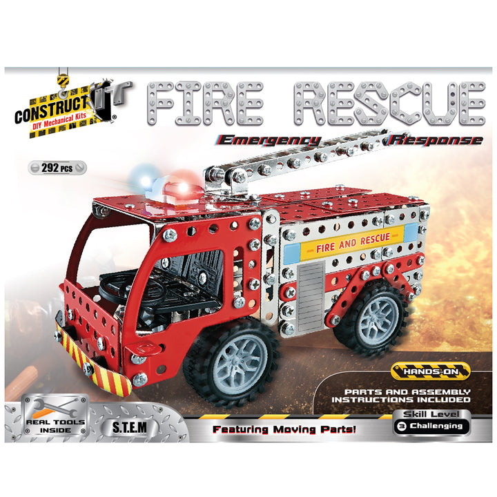 Fire Rescue Emergency Response – Construct IT Toys