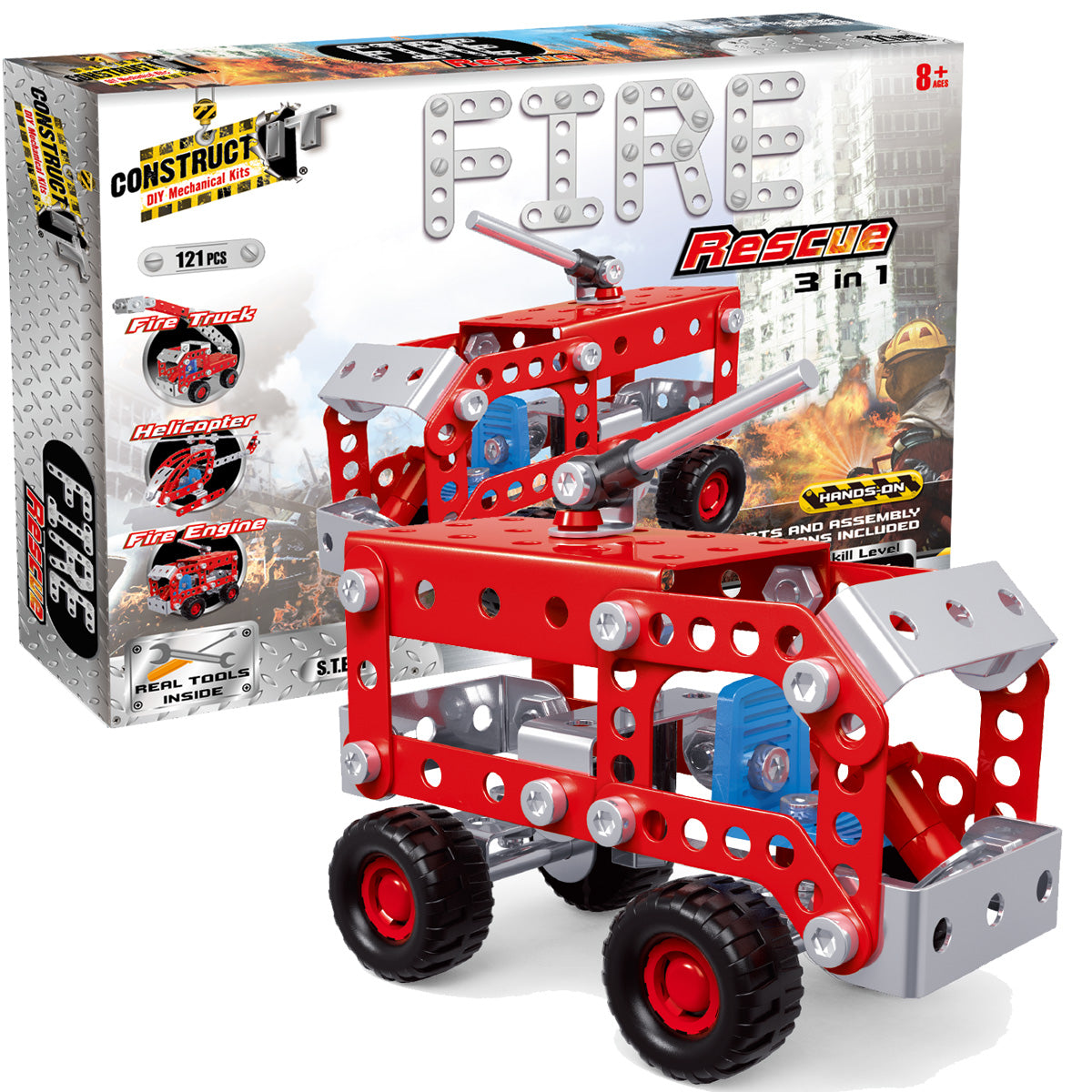 Fire Rescue 3 in 1 - Constructittoys