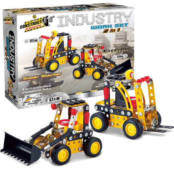 2-In-1 Industry Work Set - Constructittoys