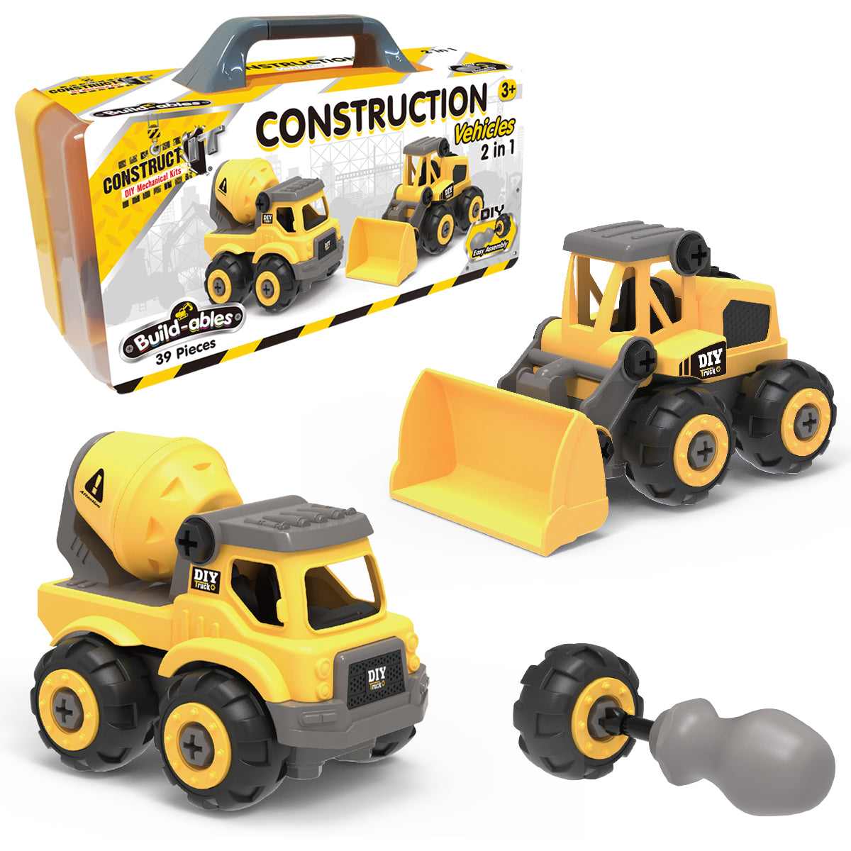 Construct It - Buildables - Construction Vehicles - Constructittoys