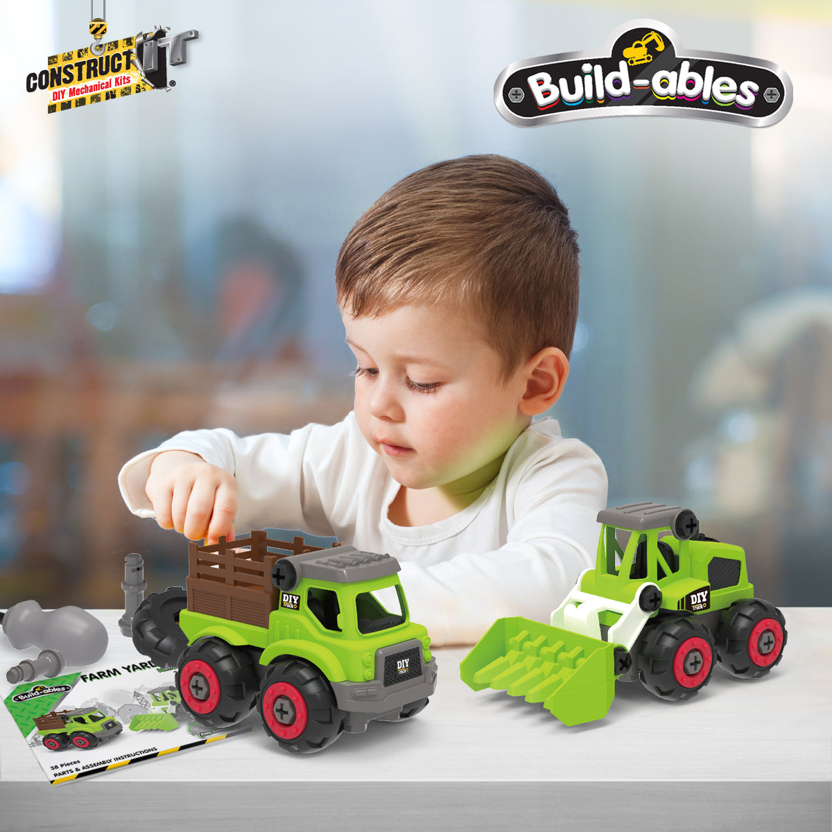Construct It - Buildables - Farm Set - Constructittoys